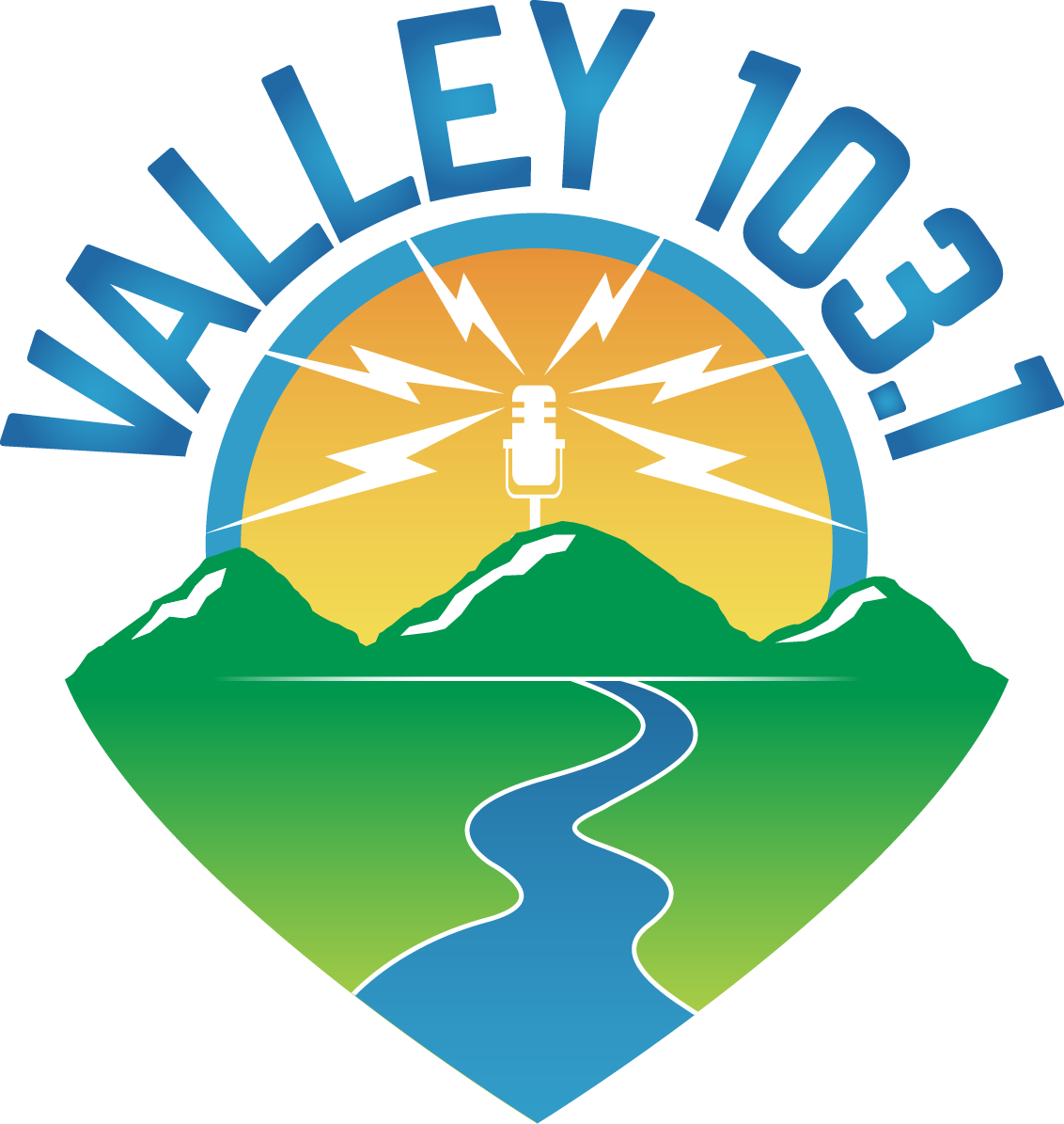 Valley 103.1 Color Logo - Valley 104.9FM Community Radio